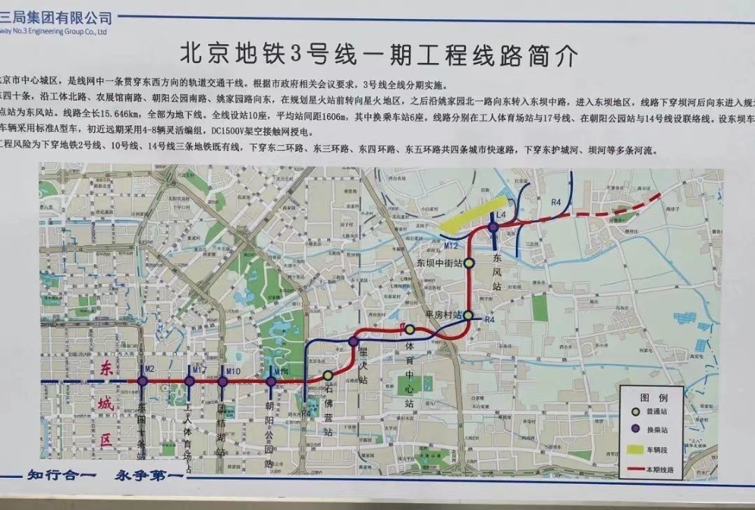 3号线一期迎重要进展！今年底，北京将开通2条（段）地铁线路——